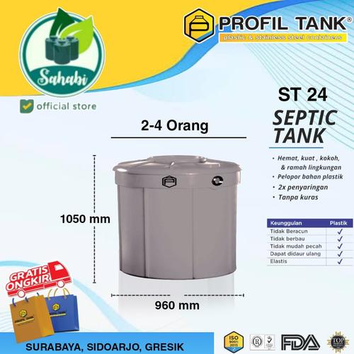 Jual Profil Tank Septic tank/Bio Septic Tank ST 24 volume 800 Liter ...