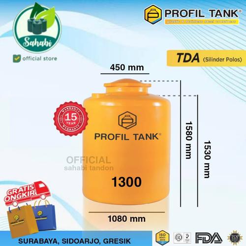 Jual Tandon Air / Tangki Air / Toren Air PROFIL TANK Ukuran 1300 L ...