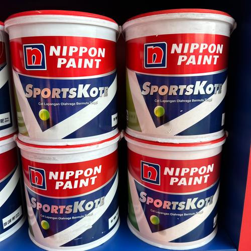 Jual NIPPON SPORTSKOTE CAT LAPANGAN CAT LANTAI KEMASAN 5 KG - 001 WHITE ...