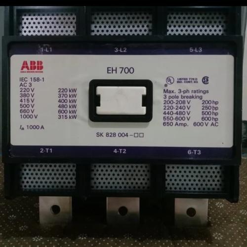 Jual MAGNETIC CONTACTOR ABB EH 700 1000A 3P 100-120VAC - Kab. Bogor ...