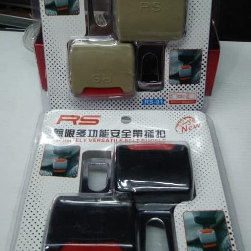 Jual Colokan Safety Belt 2 sisi Model RS All New Brio - Cream - Kota ...