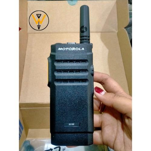 Promo HT MOTOROLA SL1M DIGITAL ANALOG SLIM 136-174MHZ VHF WALKIE TALKIE ...