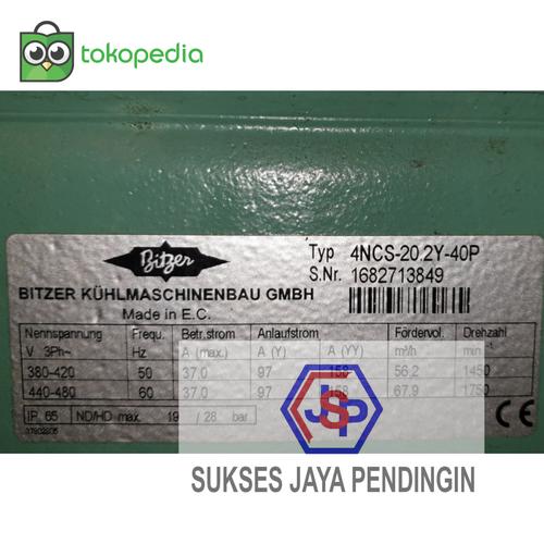 Jual Compressor Bitzer 4NCS-20.2Y-40P 20PK - Jakarta Barat - Sukses ...