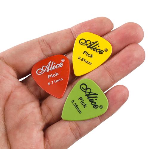 Promo Alice Pick Gitar 1 PCS PP Ukuran 0.58-1.50 mm (BISA PILIH UKURAN ...