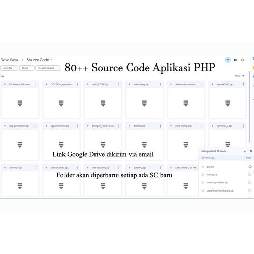 Jual Source Code Aplikasi Web PHP Lengkap Sebagai Referensi Anda ...