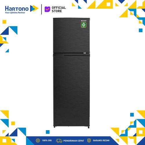 Promo Sharp Kulkas Kecil 2 Pintu Small 2 Door Refrigerator SJ316MNHS ...