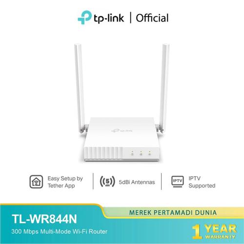 Jual TP-LINK TL-WR844N 300Mbps WiFi Router / TL WR844N Wireless Router ...