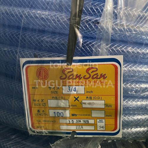 Jual SELANG AIR BENANG TEBAL SAN SAN 3/4 SELANG BENANG SERAT SAN SAN 3/4 - Jakarta Pusat - TUGU ...