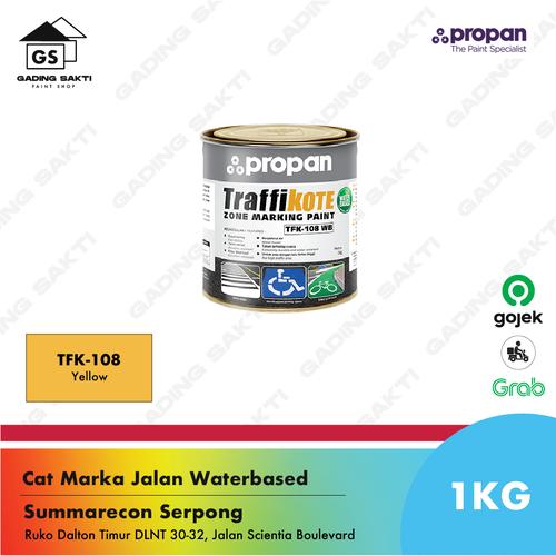 Jual Propan Traffikote TFK-108 WB Yellow / Cat Marka Jalan Galon 2,5Kg ...