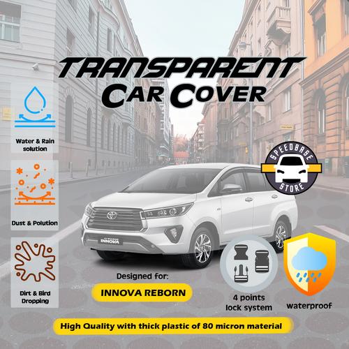 Jual Cover Mobil INNOVA REBORN Plastik Tebal Transparant Waterproof ...