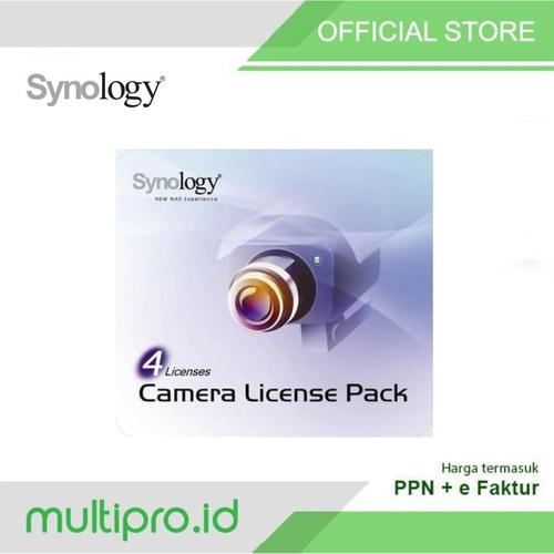 Promo Synology 4 Camera License Pack Cicil 0% 3x - Jakarta Utara ...