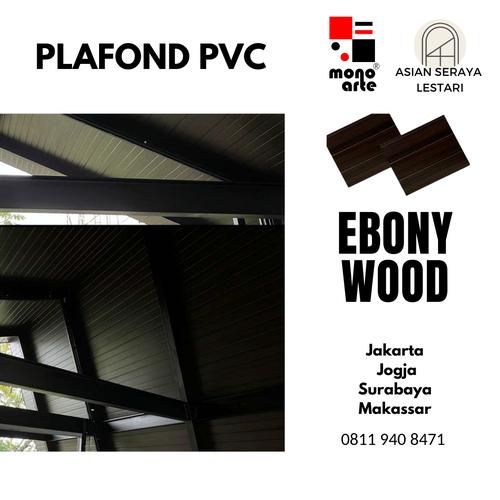 Jual Plafon PVC Motif Kayu Monoarte - Ebony Wood - Jakarta Selatan ...