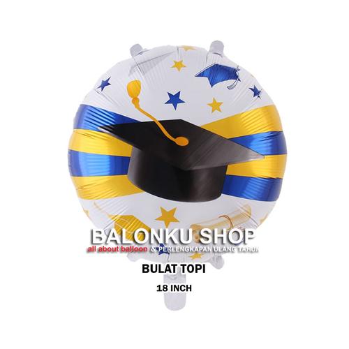 Jual Balon Foil Graduation Wisuda / Balon Graduation / Balon Congrats ...