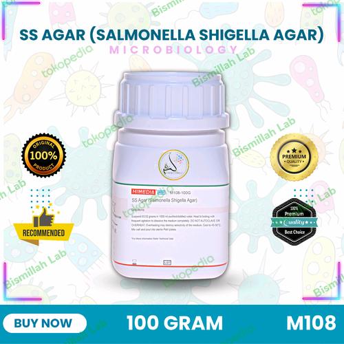 Jual SS Agar (Salmonella Shigella Agar) - Media Mikrobiologi, 100 gram ...