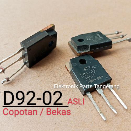 Jual DIODE D92-02 ASLI ULTRAFAST 20A 200V (Barang Copotan) DIODA D92 02 ...