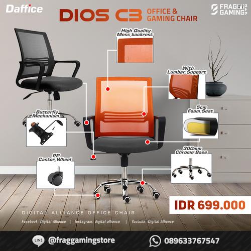Jual Digital Alliance Daffice Dios C3 Office Chair DA Dios C3 DAdaffice ...