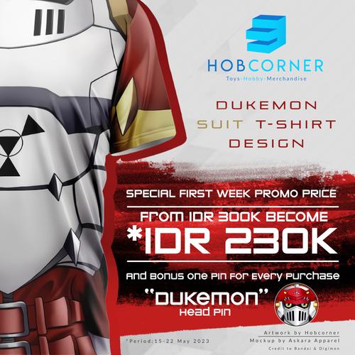 Jual Digimon Jersey Suit Royalknights - “The Crimson Knight” Dukemon - XXL - Jakarta Barat ...