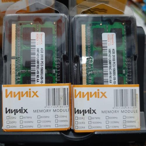 Jual RAM HYNIX SODIMM DDR3 4GB PC10600 - Jakarta Utara - peace computer ...