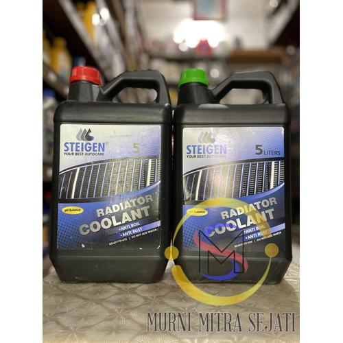 Jual Steigen Cairan Radiator Cool Coolant Air Merah & Hijau 5 L - Hijau ...