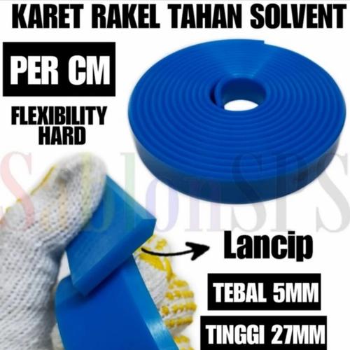 Jual KARET RAKEL SABLON BIRU TUA LANCIP 5MMX25MM TAHAN SOLVENT HARGA ...