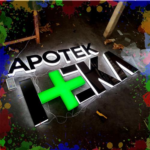 Jual HURUF LETTER / TIMBUL AKRILIK NYALA - Kab. Bantul - Acrylicworks ...