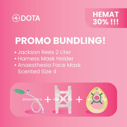 Jual Bundling Jackson Rees 2 Liter, Harness & Anaesthesia Mask Aroma ...