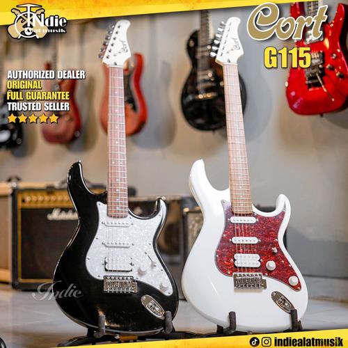Jual Gitar Elektrik Cort G115 G 115 Ready Black and White - Putih - Kab ...