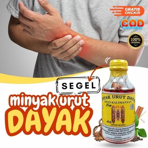 Jual Minyak Pijat Urut Serbaguna Dayak Merah Asli Ngaju Kalimantan ...