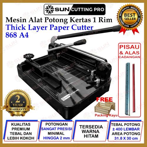 Promo Mesin Thick Layer Paper Cutter A4 868 - Alat Pemotong Kertas 1 ...