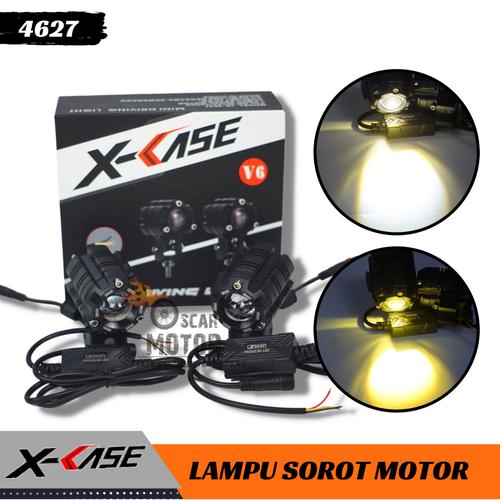 Jual Lampu LED Tembak Sorot LASER GUN SQL Mata X-Case lampu motor ...