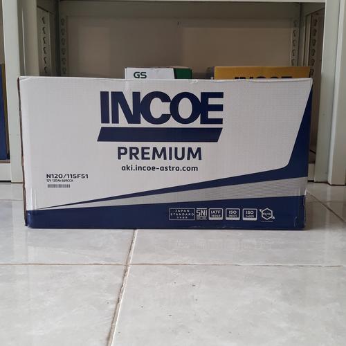 Jual Aki Genset INCOE PREMIUM Astra 115F51 / N120 Aki Basah 12V 120 Ah ...