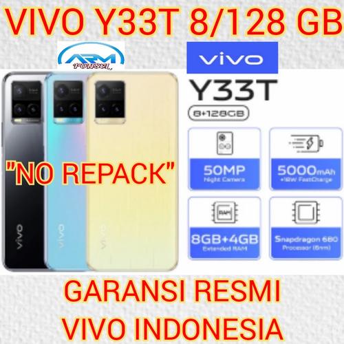 Jual Vivo Y33T 8/128 RAM 8GB ROM 128GB GARANSI RESMI - Gold - Kota Depok - ARM PONSEL | Tokopedia