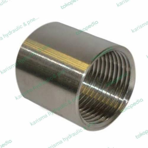 Jual PIPA SOCKET STAINLESS STEEL 3 INCH DRAT DALAM SS304 - Jakarta ...