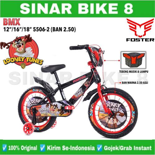 Jual Sepeda Anak Laki BMX ST FOSTER FT 5506-2 LOONEY TUNES Uk 12 16 18 ...