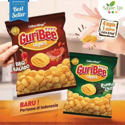 Promo Keripik Kentang Seaweed GuriBee 65 Gr Potato Rumput Laut Snack ...