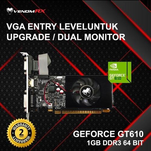 Jual VGA VENOMRX GT 610 1GB DDR3 - VenomRX Geforce GT 610 1GB - Jakarta ...