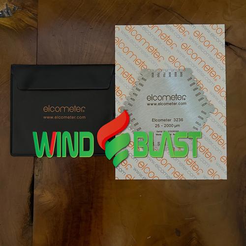 Jual Elcometer 3236 Stainelss Steel Hexagonal Wet Film Comb 25-2000 ...