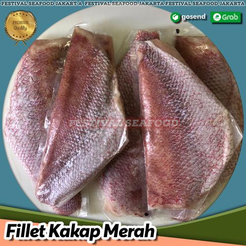 Jual Ikan Kakap Merah Fillet (tanpa tulang)/Red Snapper Boneless Grade A - Jakarta Utara ...