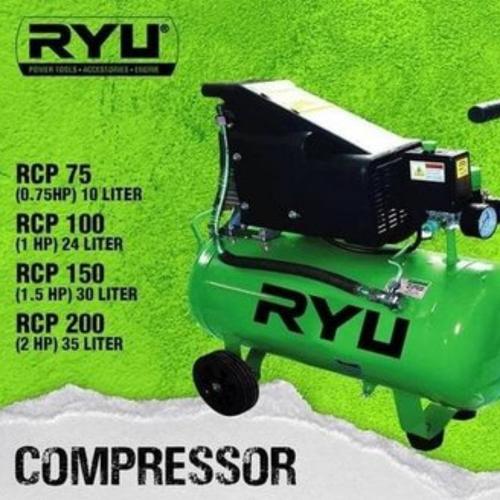 Jual RYU COMPRESSOR 25 LITER 1 HP RCP 100-1/KOMPRESOR LISTRIK - Kota Pekanbaru - Teknik Inti ...