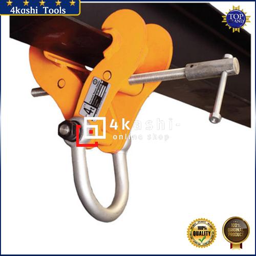 Jual Alat Gantung Chain Block Hoist Nagasaki Beam Clamp 3 Ton Klem Baja ...