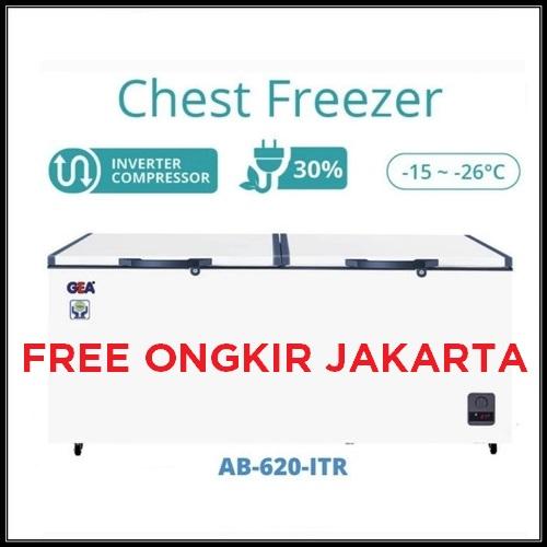 Promo GEA Freezer Box AB 620 ITR AB 620ITR AB620ITR 500 Liter Chest ...