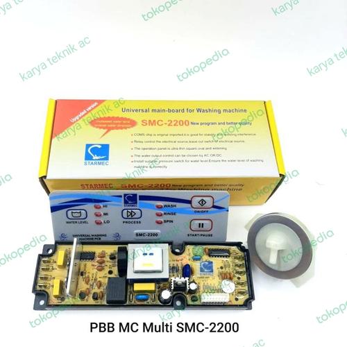 Jual MODUL/PCB MESIN CUCI MULTI/UNIVERSAL SMC 2200 STARMEC - Kota ...