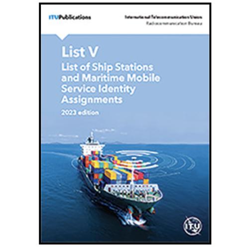 Jual List of Ship Stations and Maritime Mobile Service Identity 2023 Ed ...
