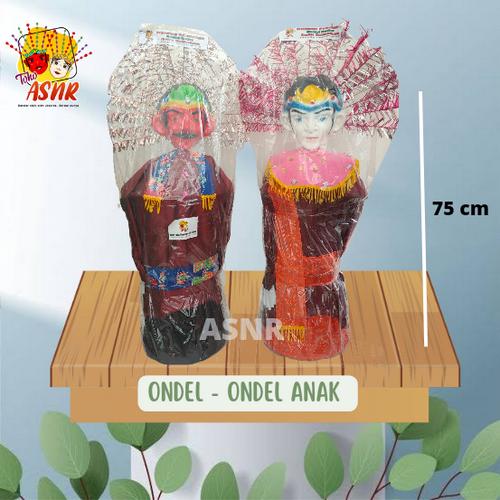 Jual Ondel-ondel topeng karet 75cm - Topeng merah, Topeng putih ...