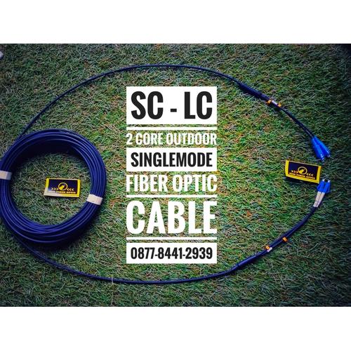 Jual SC - LC 2 Core Outdoor Singlemode Fiber Optic Cable for SERVER ...