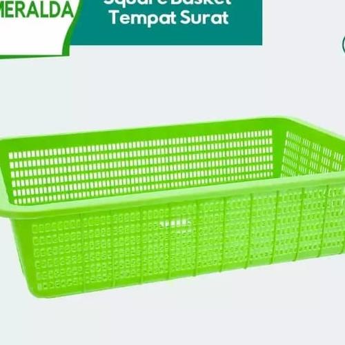 Jual Keranjang Kotak Barang File Surat Berkas Bon Paket Perkakas Green ...