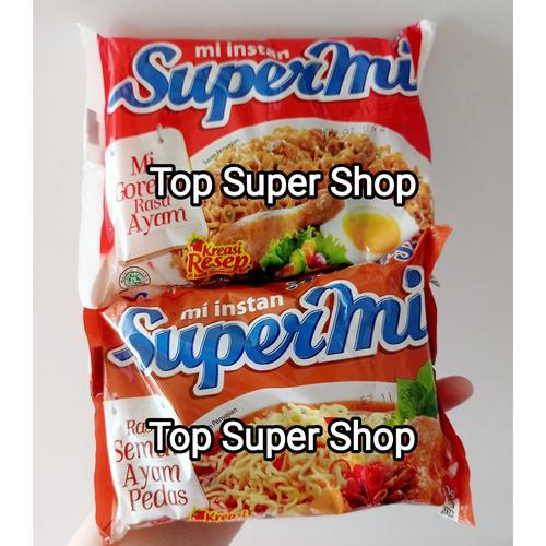 Jual Supermie Goreng Ayam - Supermie Semur Ayam Pedas - Supermie Goreng ...