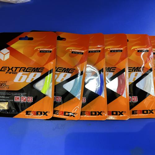 Jual SENAR BADMINTON EBOX EXTREME FIRE 68 TANPA PEMASANGAN - Putih ...