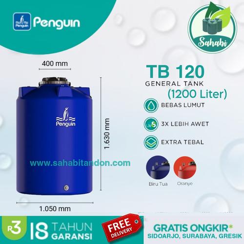 Jual Tandon Air / Tangki Air / Toren Air PENGUIN R3 Ukuran 1200 L ...