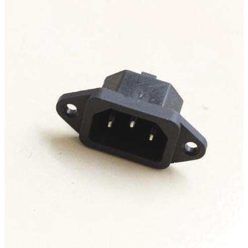 Jual Soket AC Power Komputer 3 Pin Soket AC Male Cowo Laki Sasis Body ...